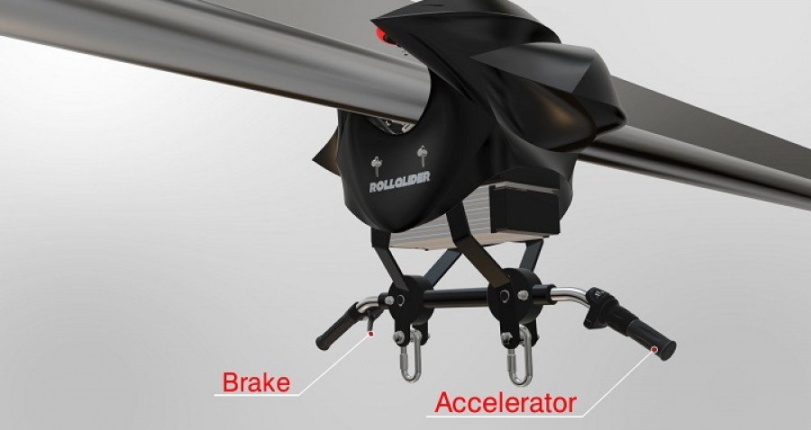 Brand New Rollglider Experience – the First Motorized Trolley | Walltopia