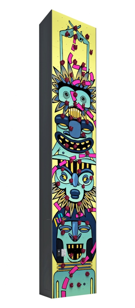 Graffiti Totem | Walltopia