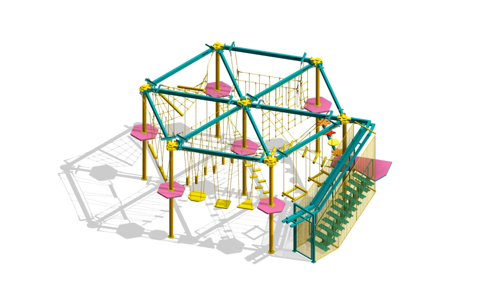 Hex fit-in Ropes Course | Walltopia